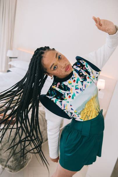 Salem Mitchell Found Her Perfect Light At Louis Vuitton's New York Show ...