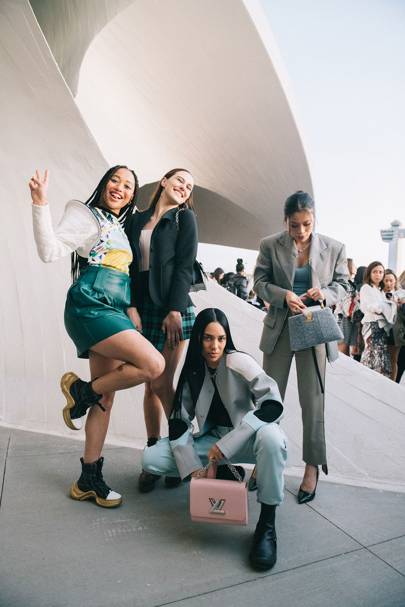 Salem Mitchell Found Her Perfect Light At Louis Vuitton's New York Show ...
