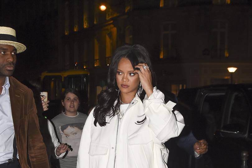 Rihanna Wears Her A Second Look From Her Debut Fenty Collection ...