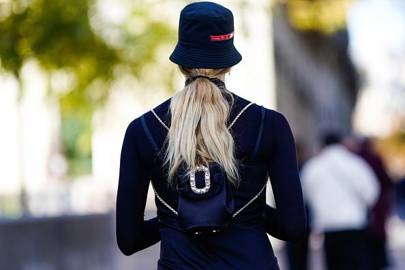 Street style: The Best New Ways To Wear A Backpack. | British Vogue