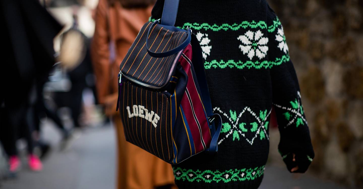 Street style: The Best New Ways To Wear A Backpack. | British Vogue