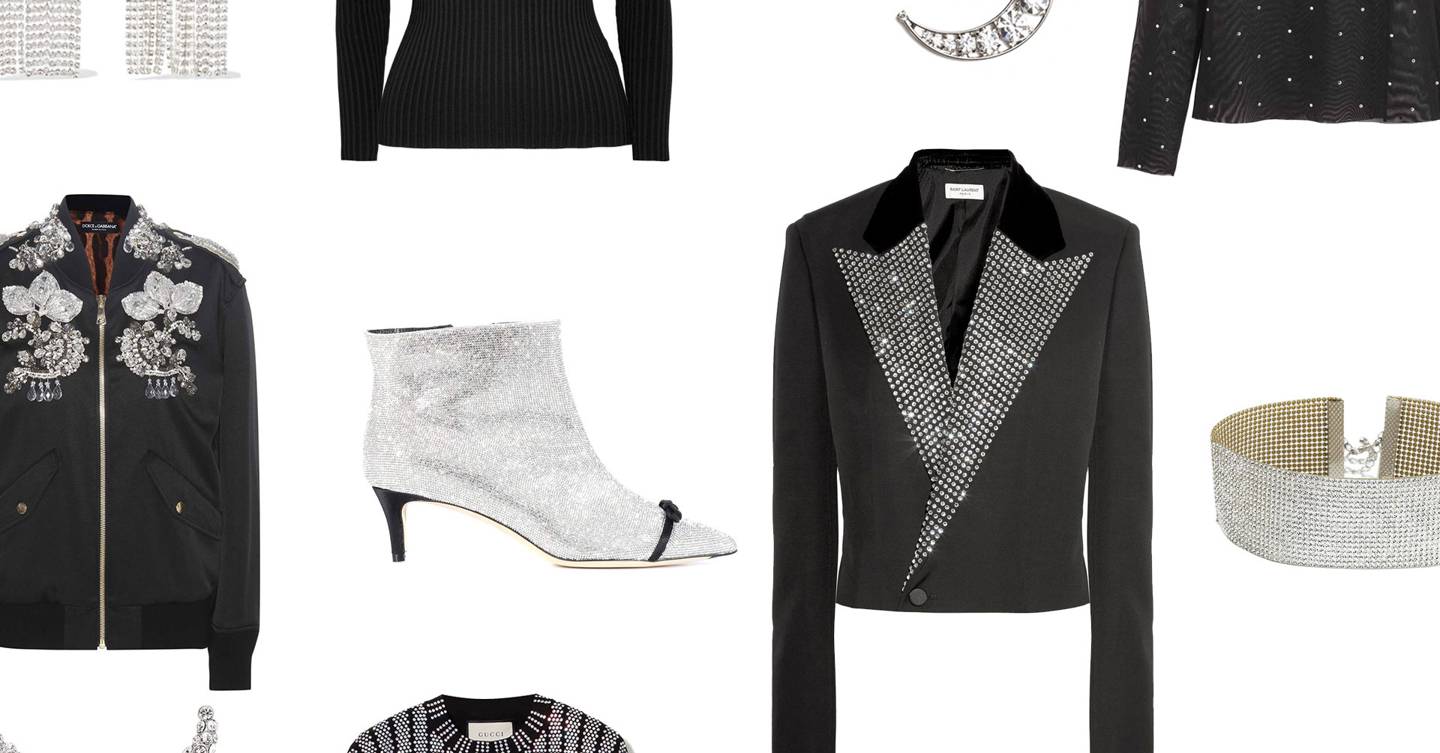 Best Rhinestone Pieces To Wear This Party Season | British Vogue