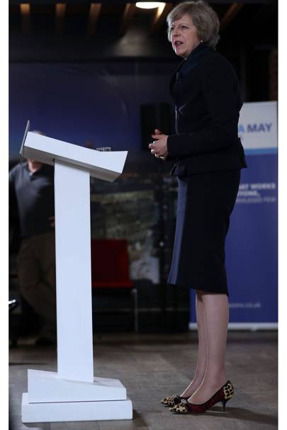 Theresa May: A Political Life In Pictures | British Vogue