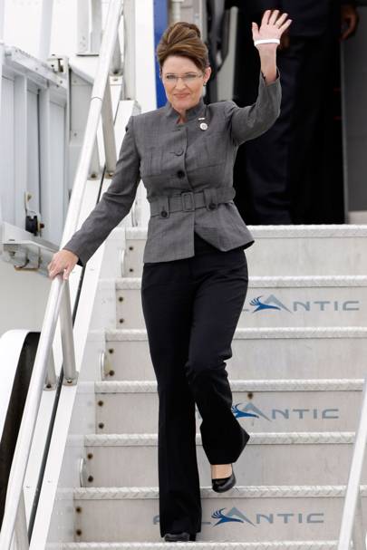 Sarah Palin's campaign wardrobe | British Vogue