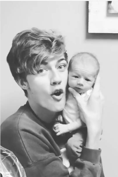 Lucky Blue Smith's Baby Diary For Gravity Blue | British Vogue