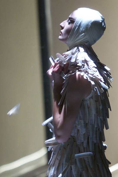 Erin OConnor On Walking In Alexander McQueen Asylum Show | British Vogue